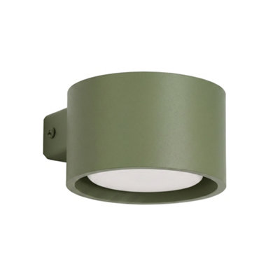 MODO aluminum olive green 1 Lights minimalist Wall lamps