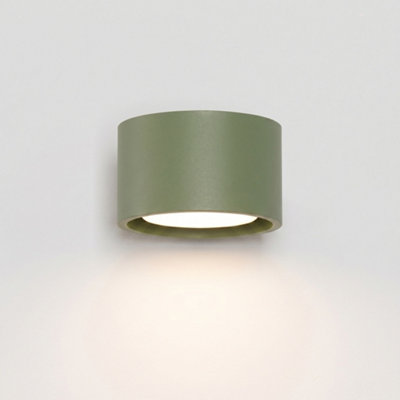 MODO aluminum olive green 1 Lights minimalist Wall lamps