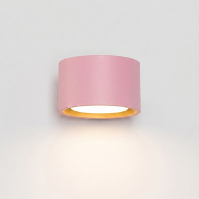 MODO aluminum pink 1 Lights minimalist Wall lamps