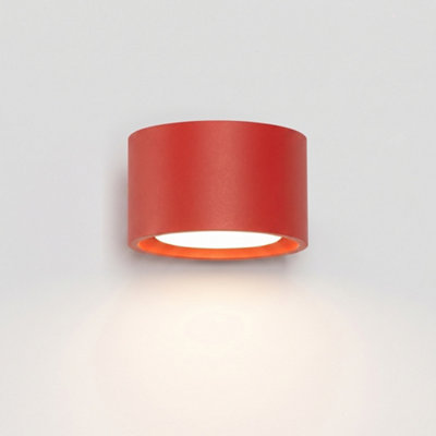 MODO aluminum Red 1 Lights minimalist Wall lamps
