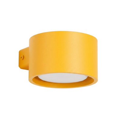 MODO aluminum Yellow 1 Lights minimalist Wall lamps