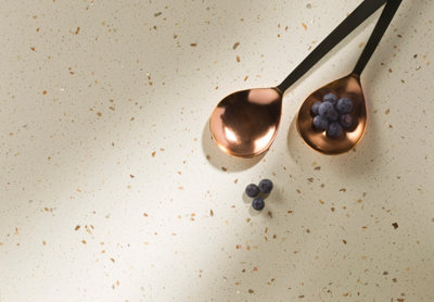 Modra - Copper Solid Surface Kitchen Upstand 3050mm x 70mm x 12mm