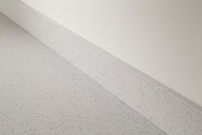 Modra - White Solid Surface Kitchen Upstand 3050mm x 70mm x 12mm