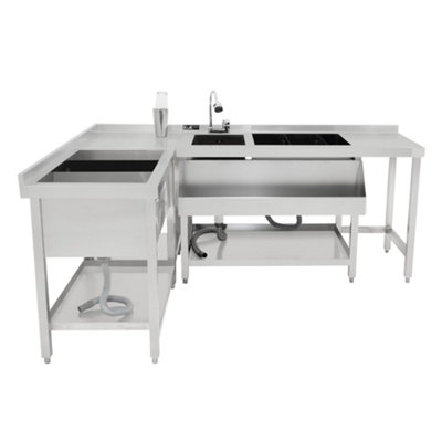 Modular Cocktail Bar Station with Ice Well