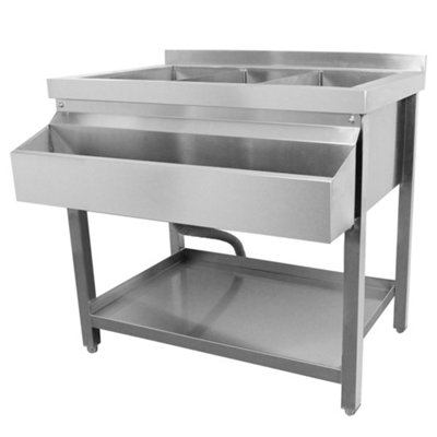 Modular Cocktail Bar Station with Ice Well