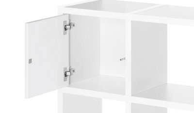 Modular L back board White 54.1x32.4x1.2cm (21.3x12.8x0.4in) | DIY at B&Q