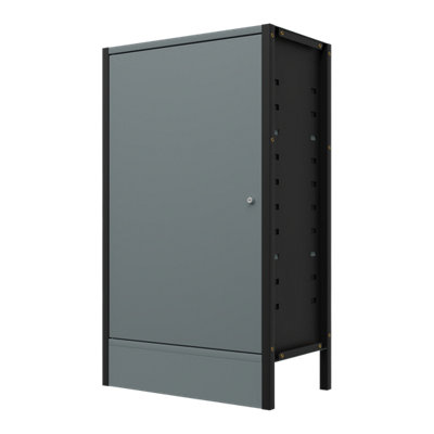 Modular Racking Base Cupboard Unit 3 Shelves 580mm