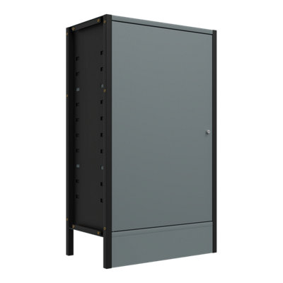 Modular Racking Base Cupboard Unit 3 Shelves 580mm