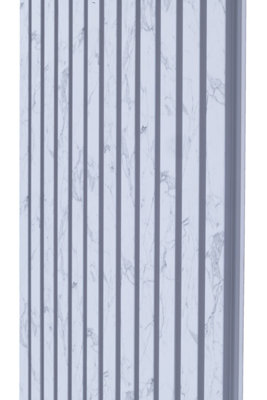 Buy Moisture-proof SlatWall Panel - Volga Panels™ (Calacatta Marble ...