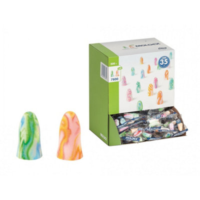 Moldex Spark Plugs Earplugs Multi Colour (200 Pairs)
