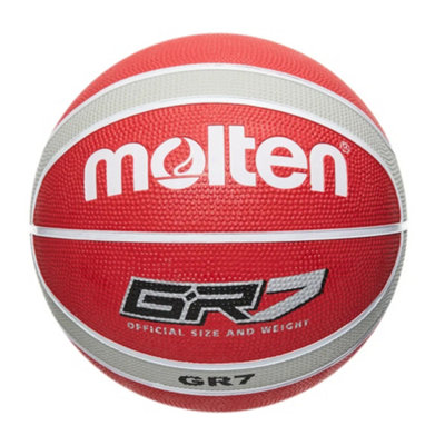 Molten Basketball Red/Silver (7)