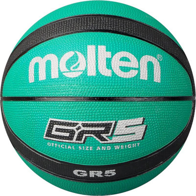 Molten BGR Basketball - Premium Training Ball for All Players - Green/Black
