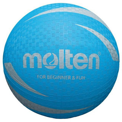 Molten Soft Touch Volleyball Blue/Silver (4)