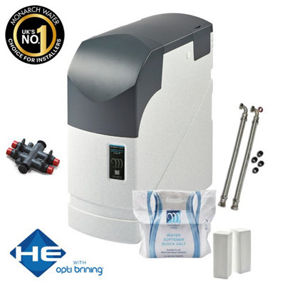 Monarch PSU027HE ULTRA HE Smart Battery Water Softener Twin Tank +8kg ...