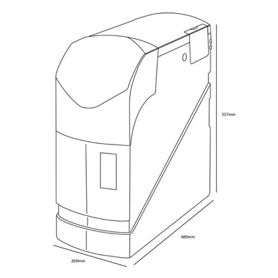 Monarch PSU027HE ULTRA HE Smart Battery Water Softener Twin Tank +8kg ...