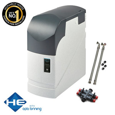 Monarch ULTRA HE Smart Battery Water Softener Block Salt Twin Tank ...