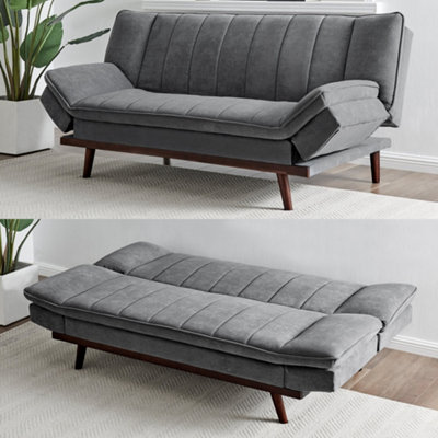 Mondaine Sofa Bed Click Clack Double - Grey