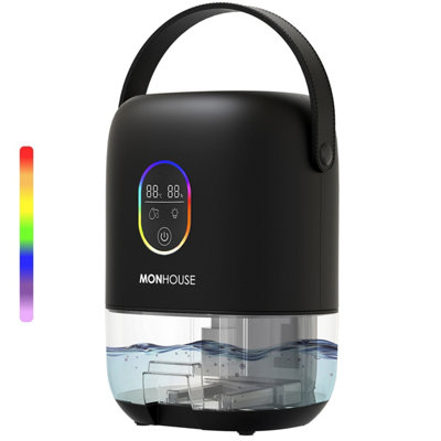 MONHOUSE Premium Dehumidifer - 1000Ml Electric Moisture Absorber - 7 ...