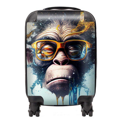Monkey Splashart Suitcase - Mini Cabin