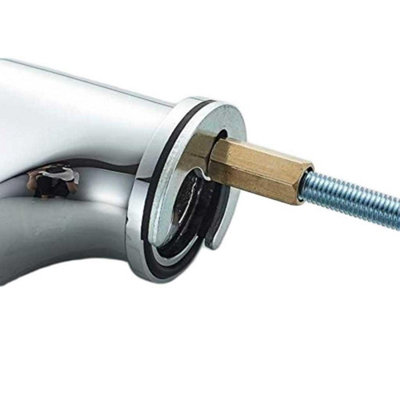 Monobloc Single Stud Fixing Kit Mounting Plate Bracket for Basin ...