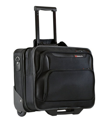 Monolith trolley case with laptop compartment