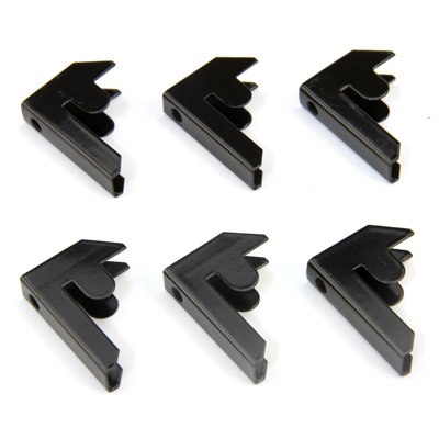 Monster Racking T-Rax Garage Shelving Bay Connector Clips, Pack of 6 ...