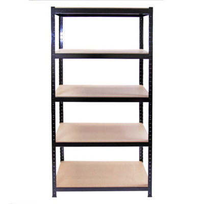 Monster Racking T-Rax Warehouse & Garage Metal Shelving, Set of 5 | DIY ...