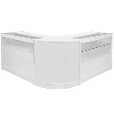 MonsterShop Leo Shop Counter Cabinets & Retail Display Glass Showcase Set