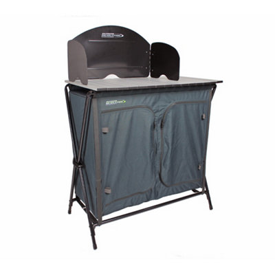 Monza Camp Kitchen with Removable Windshield