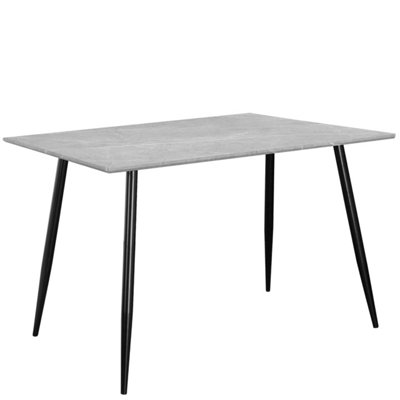Monza Dining Table 120x80 cm in Stone Look
