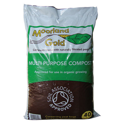 Moorland Gold Multipurpose Compost Vegan Friendly 40 Litres x 1