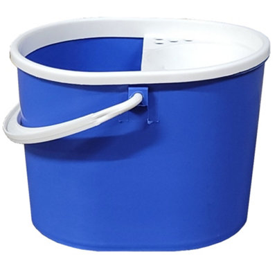 Mop Bucket with Wringer 12 Litre Floor Bucket for Small Area Cleaning ...