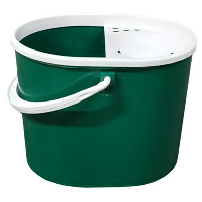 Mop Bucket with Wringer 12 Litre Floor Bucket for Small Area Cleaning ...
