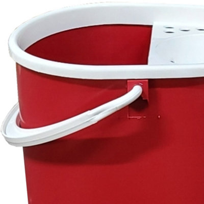 Mop Bucket with Wringer 12 Litre Floor Bucket for Small Area Cleaning ...