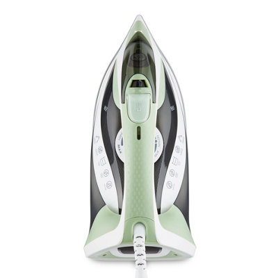 Morphy Richards Steam Flow 2400W Turbo Steam Iron Green/White