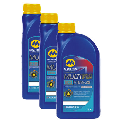 MORRIS 0W-20 Fully Synthetic Engine Oil MB 229.71, Ford WSS-M2C947-B1 3x1L