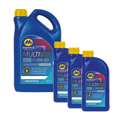 MORRIS 0W-20 Fully Synthetic Engine Oil MB 229.71, Ford WSS-M2C947-B1 8L