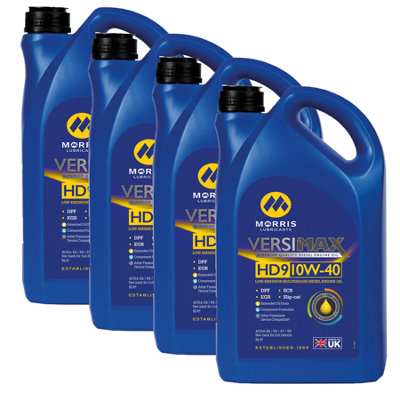 MORRIS 10w40 Fully Synthetic Heavy Duty Engine Oil ACEA E6/E9 Volvo VDS ...