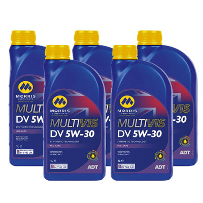 MORRIS 5w30 Fully Synthetic Engine Oil Multivis ADT DV GF-6A dexos1 ...