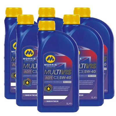 MORRIS 5W40 Fully Synthetic Engine Oil ACEA C3 Longlife-04 6x1L