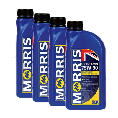 MORRIS 75W-90 Fully Synthetic Gear Oil API GL5 Gear & Transmission ...