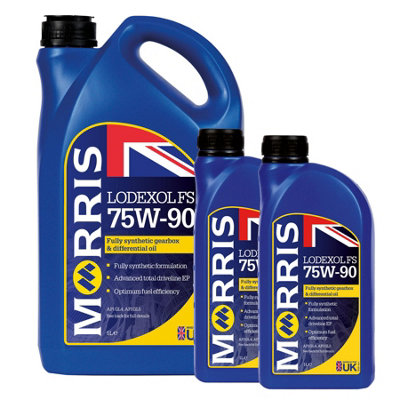MORRIS 75W90 Fully Synthetic Gear Oil Manual Transmission Fluid API GL4 ...