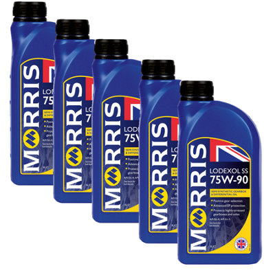 MORRIS 75W90 Semi Synthetic Gear Oil Manual Transmission Fluid API GL4 ...