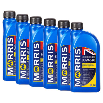 Morris 80W-140 Fully Synthetic Limited Slip Gear Oil Lodexol XFS API GL ...