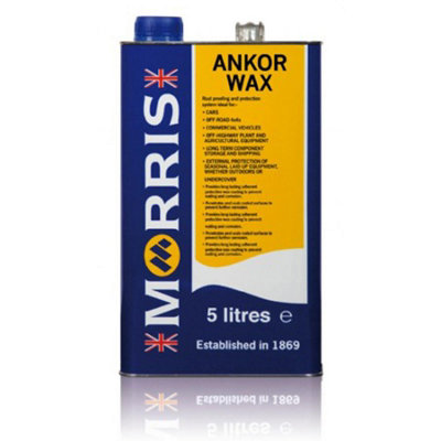 Morris Ankor Anti Rust Wax Rust Proof & Prevent Corrosion on Vehicles 2x5L