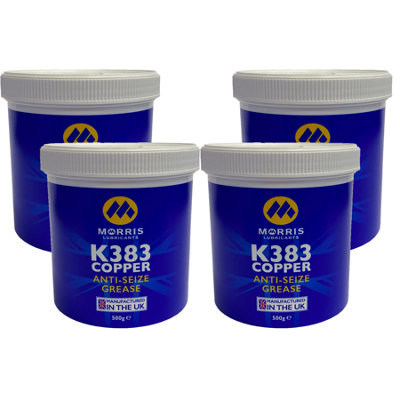 MORRIS Copper Grease Slip Multi Purpose Anti Seize Assembly Compound 4x500g