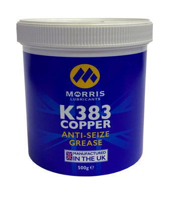MORRIS Copper Grease Slip Multi Purpose Anti Seize Assembly Compound 4x500g