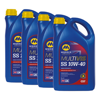MORRIS CST 10w 40 Semi-Synthetic Engine Oil 10W-40 API SN/CF ACEA A3/B4 ...