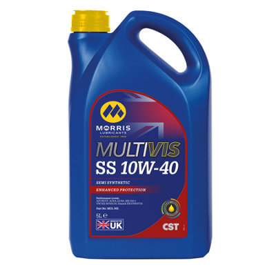MORRIS CST 10w 40 Semi-Synthetic Engine Oil 10W-40 API SN/CF ACEA A3/B4 5L