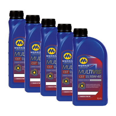 MORRIS CST 10w 40 Semi-Synthetic Engine Oil 10W-40 API SN/CF ACEA A3/B4 ...